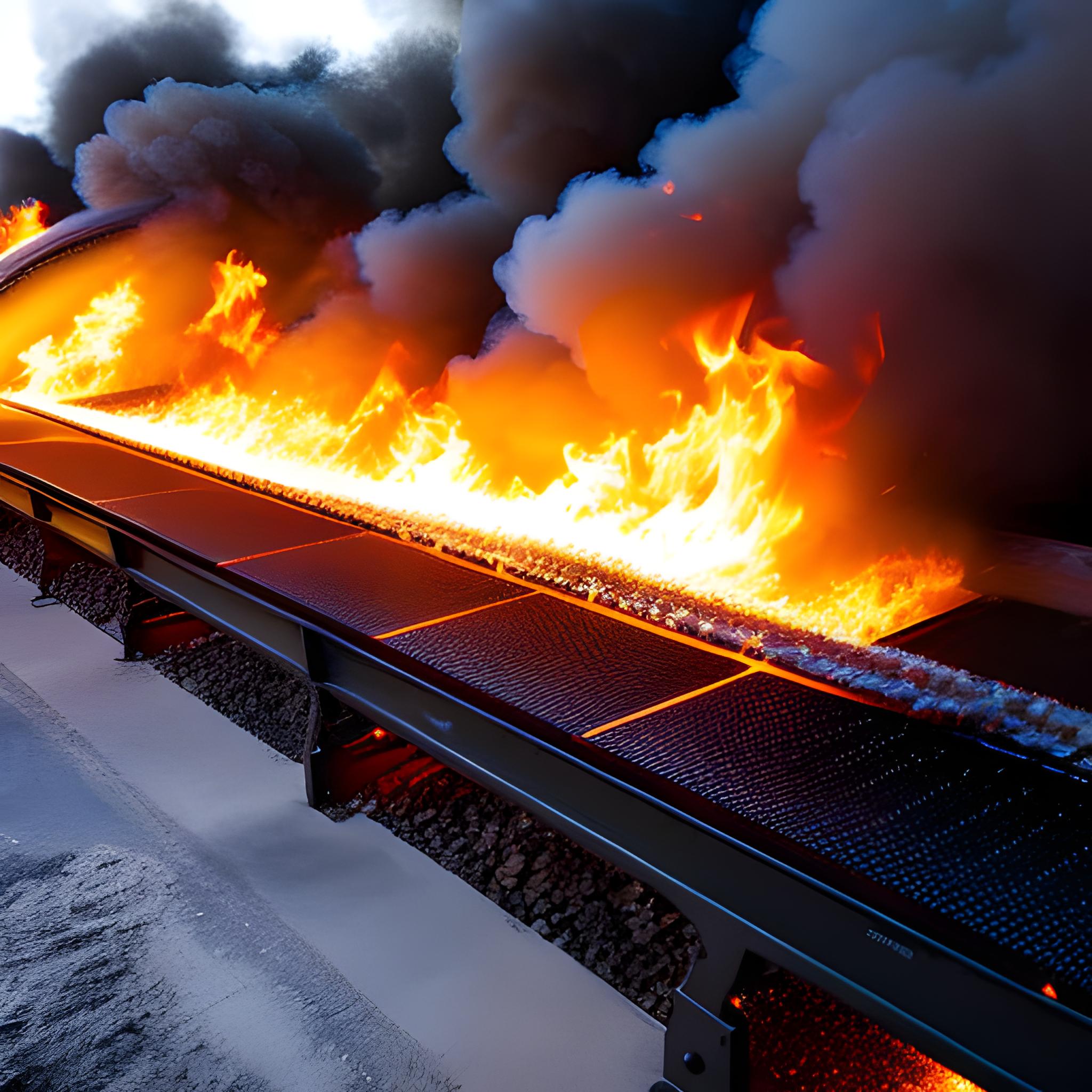 Fire Resistant Conveyor Belts | Bullflex Rubbers